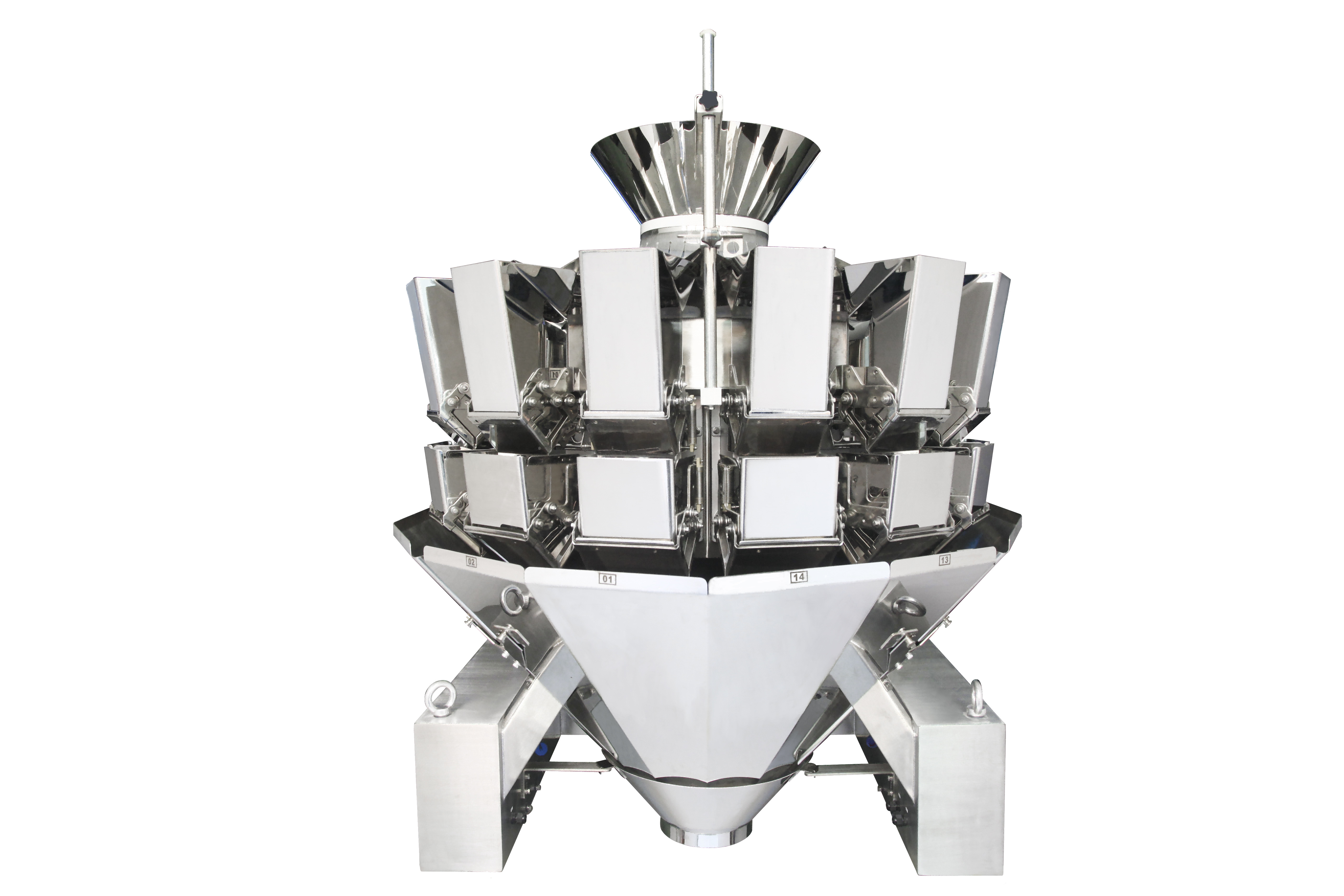 220V Multi Head Weighing Scale Multi Head Combination Weigher 1600/2500 Ml
