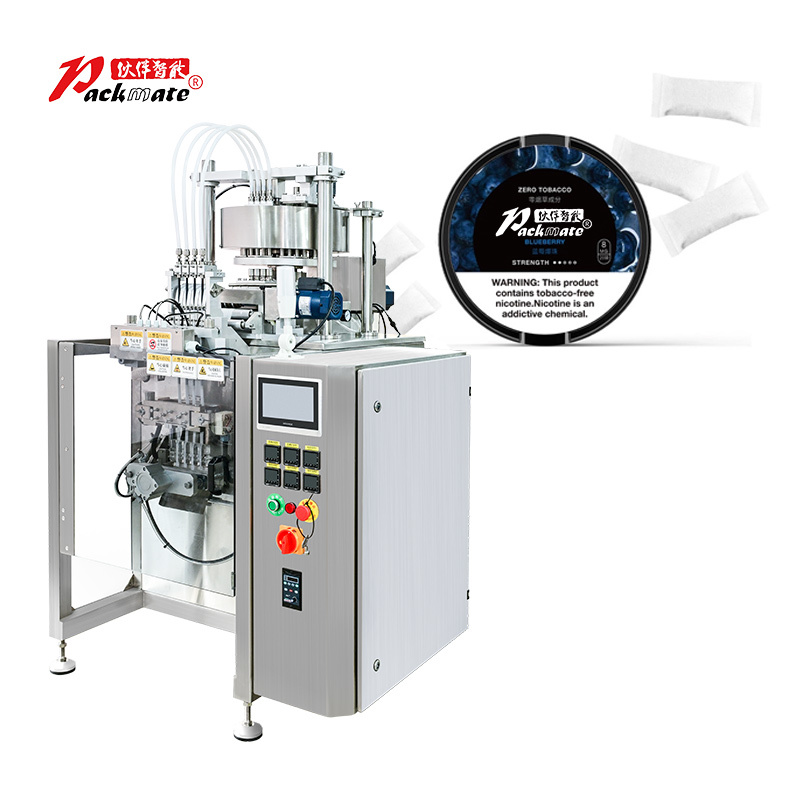 Automatic Snus Packing Machine for Cans Bottles Bags Pouches