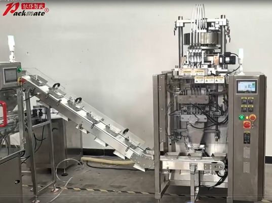 4 Lanes Nicotine Pouch Can Line Machine System 30-40 Bags / Min